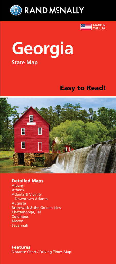 Athens Atlanta Area Map Athens, Georgia Red And Black Map Magnet