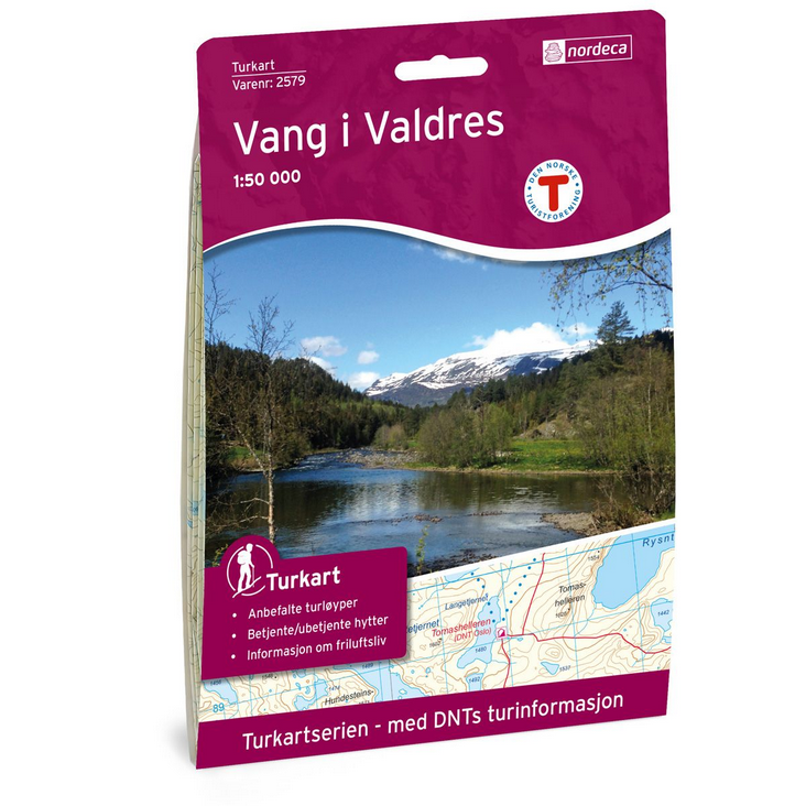 Vang i Valdres 1:50.000 - Turkart